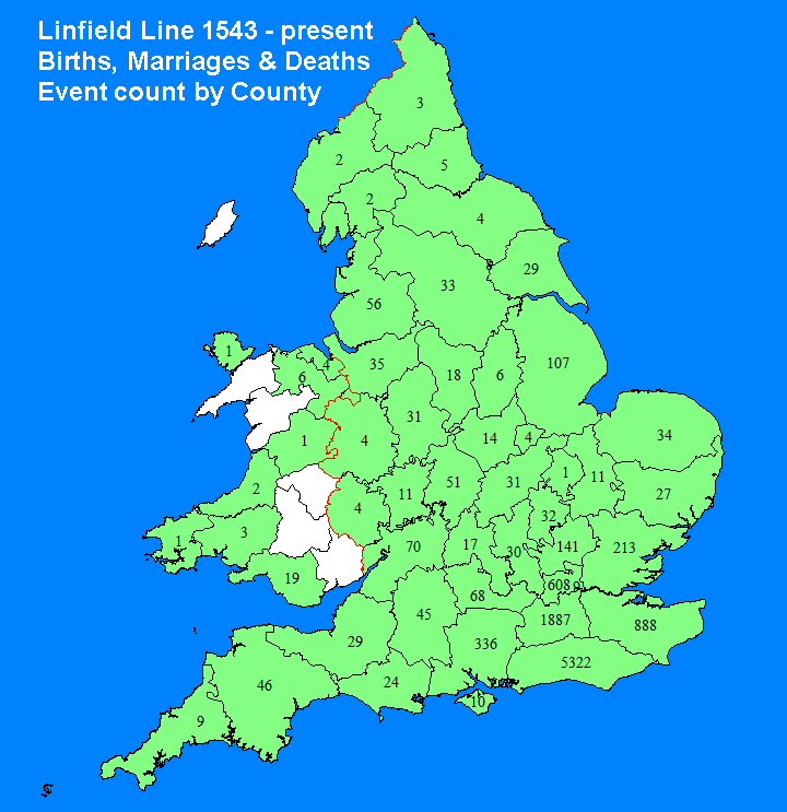 Jay Glanville family mapping
