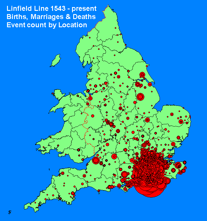 Jay Glanville family mapping
