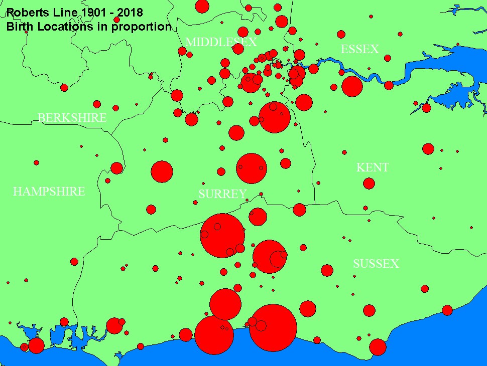Jay Glanville family mapping
